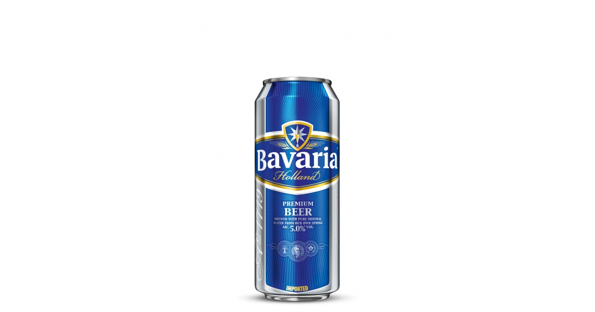 Beer Bavaria light beer 0.5l - Roto webshop