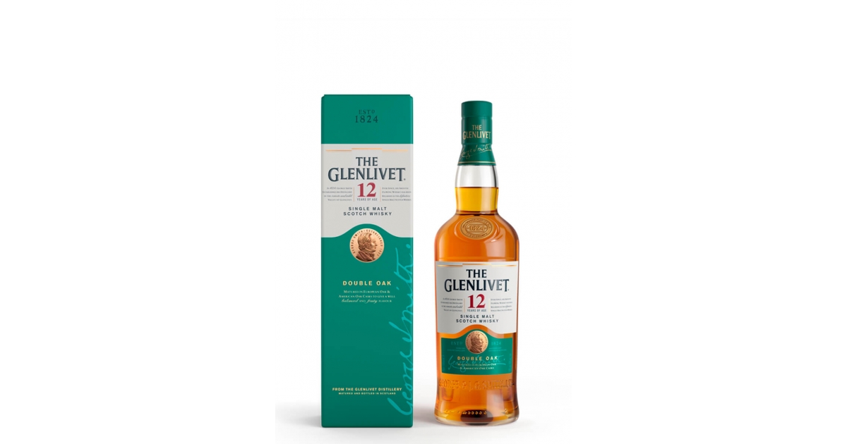 Spirits Glenlivet 12 YO whisky gift box 0.7l - Roto webshop