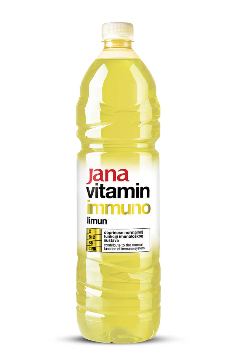 Water Jana Vitamin immuno lemon 1.5l - Roto webshop