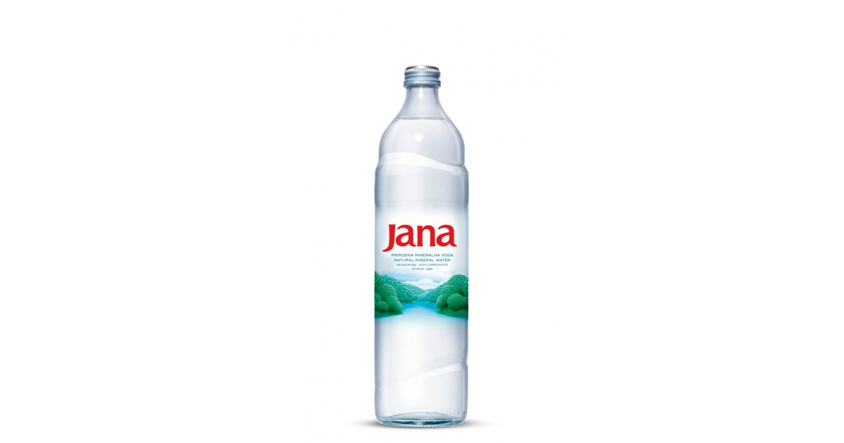 Water Jana natural still water 0.75l - Roto webshop