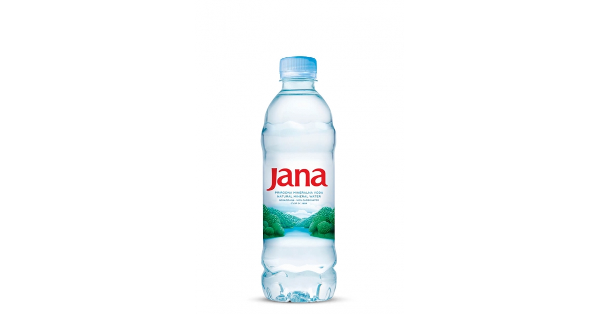Water Jana natural still water 0.5l - Roto webshop