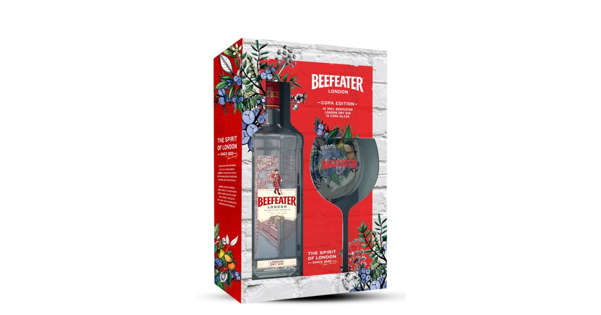 Beefeater gin + glass - 4141