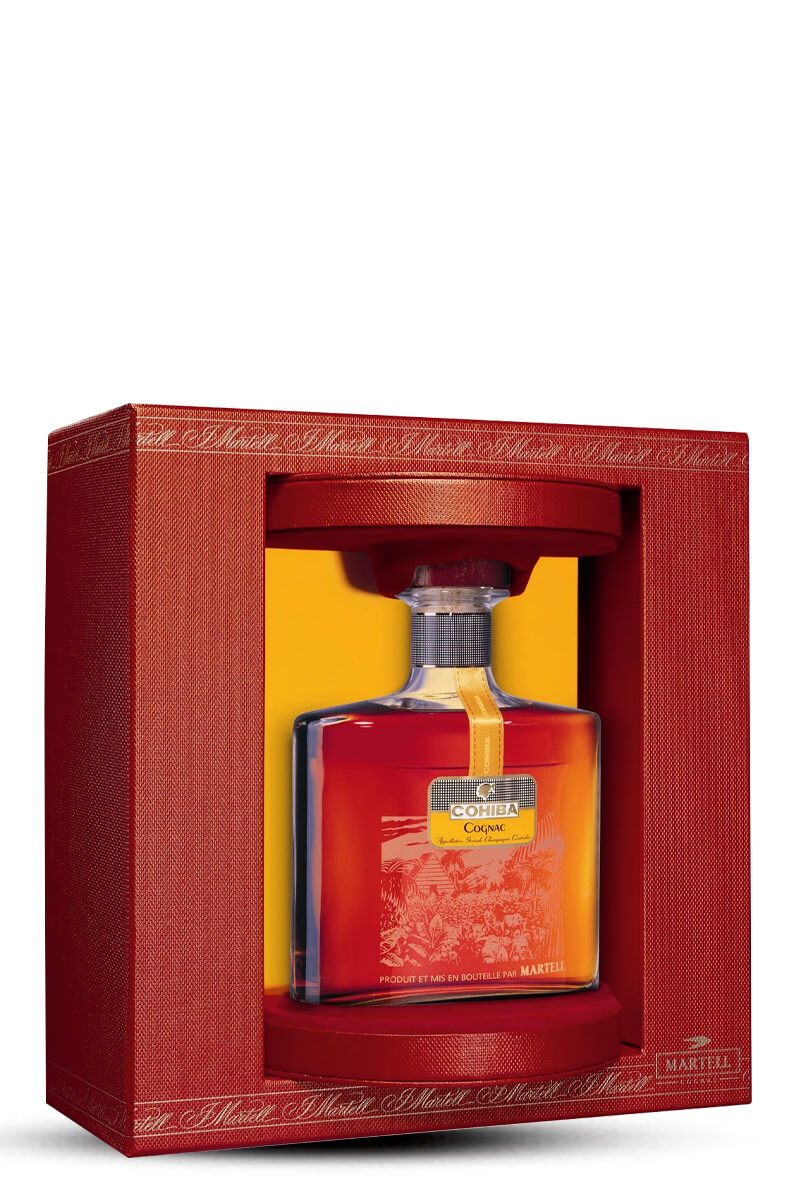 Spirits Martell Cohiba Cognac gift box 0.7l - Roto webshop