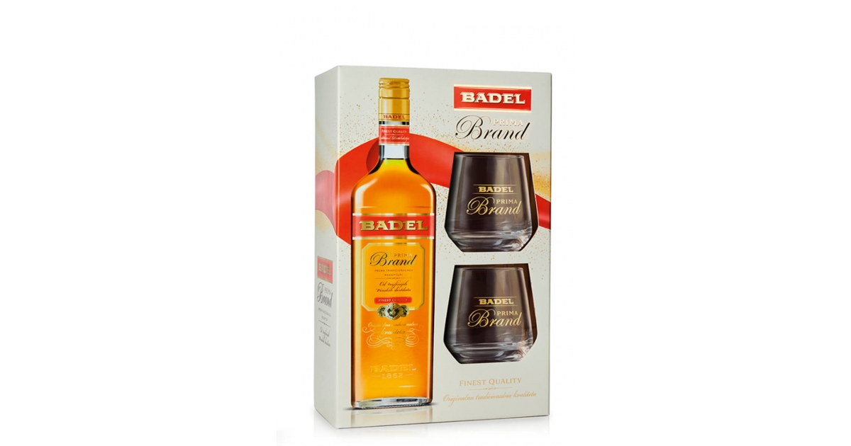 Badel Prima Brand Lux with glasses - 5168