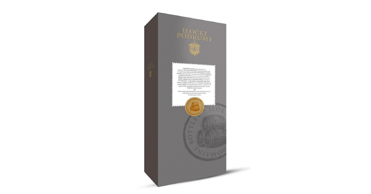Wine Iločki podrumi Graševina vrhunska i Traminac vrhunski gift package ...