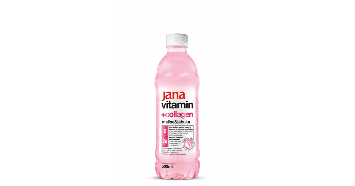 Water Jana Vitamin Collagen natural still water 0.5l - Roto webshop