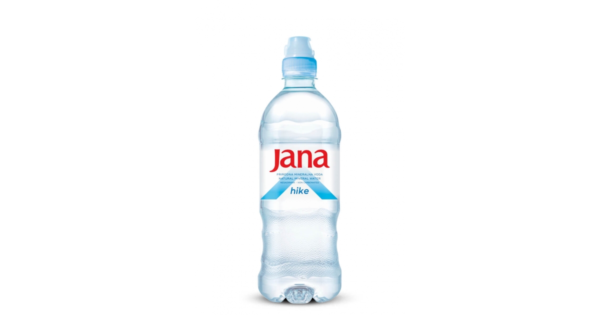 Water Jana Sport natural still water with cork 0.75l - Roto webshop