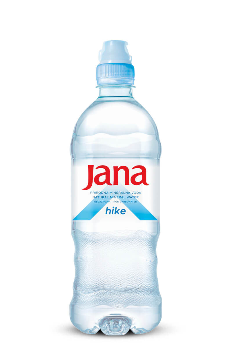 Water Jana Sport natural still water with cork 0.75l - Roto webshop