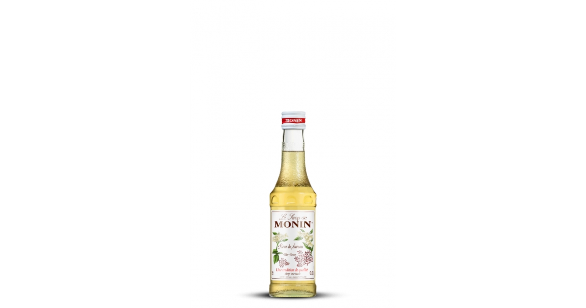 Spirits Monin Elderberry cocktail syrup 0.25l - Roto webshop