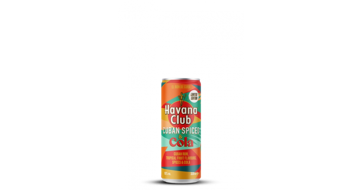 Havana Club Cuban Spiced rum & cola cocktail mix - 8834